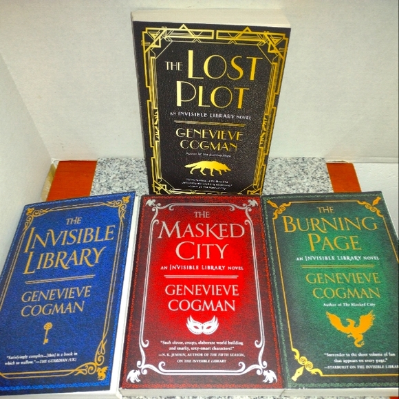 unknown | Other | Genevieve Cogman The Invisible Library The Burning ...